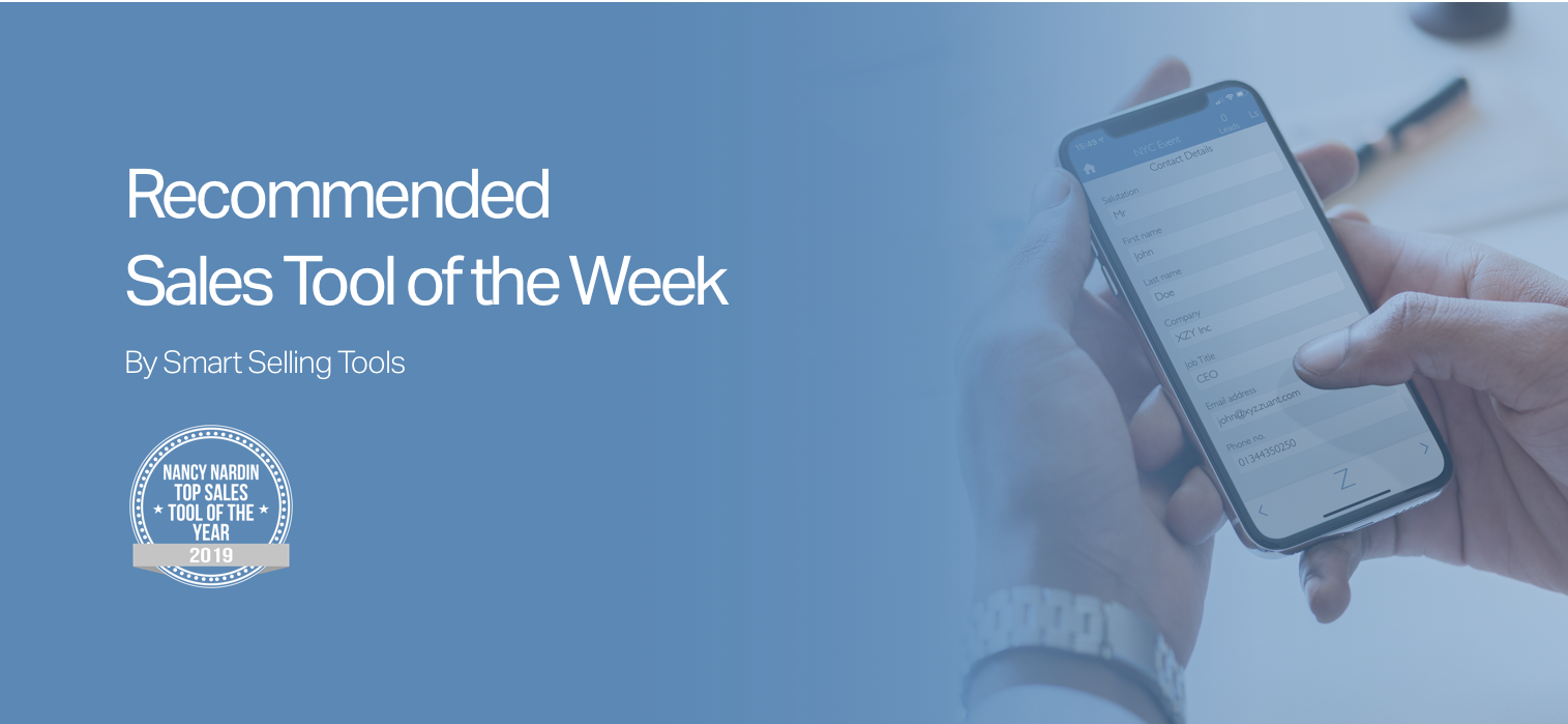 Smart Selling Tools - Sales Tech of the Week - Zuant